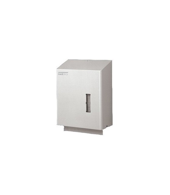 Dispensador de papel toalla para pared robusto y eficaz - Mediclinics